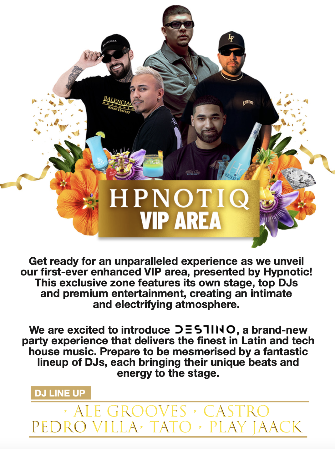 LATINOLIFE IN THE PARK - LINE UP 2024 | Latinolife